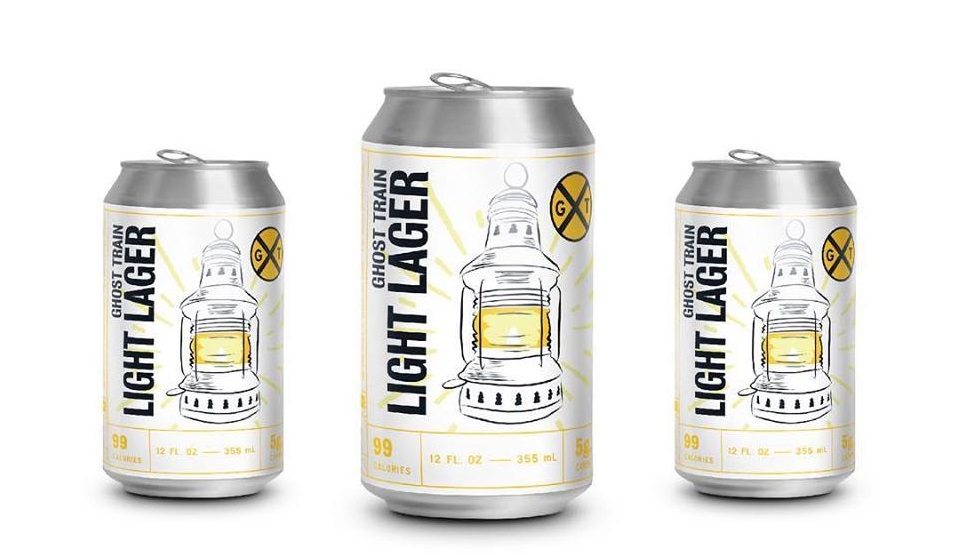 Ghost Train Brewing Company Releases 99 Calorie Light Lager | Mashing In