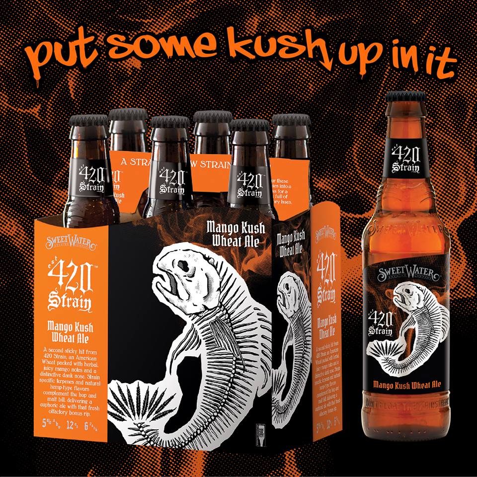 Sweetwater Brewing Adds Mango Kush Wheat Ale to 420 Strain Series ...