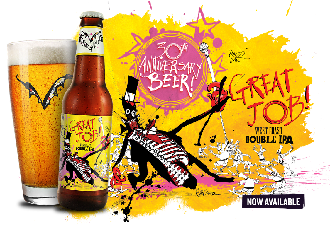 Flying Dog Celebrates 30 Years with Release of Great Job! West Coast ...