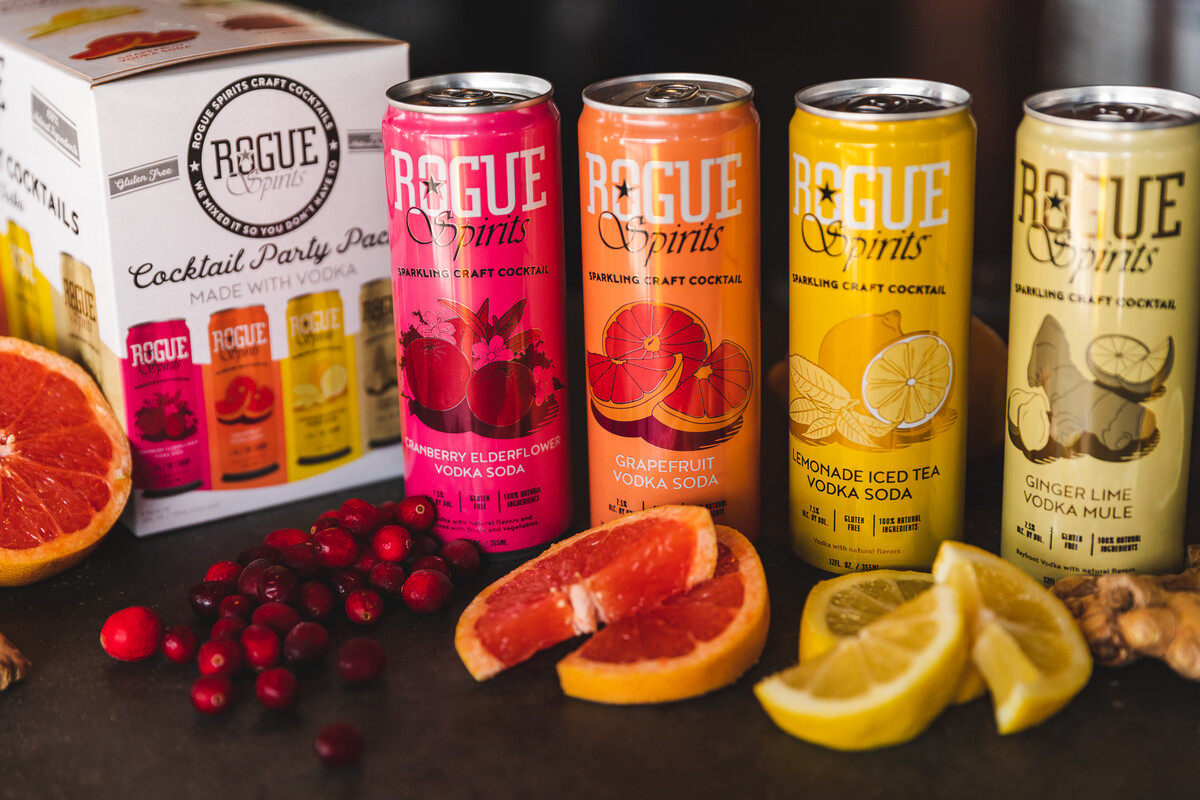 Rogue Ales & Spirits Introduces Lemonade Iced Tea Vodka Soda & Bayfront ...