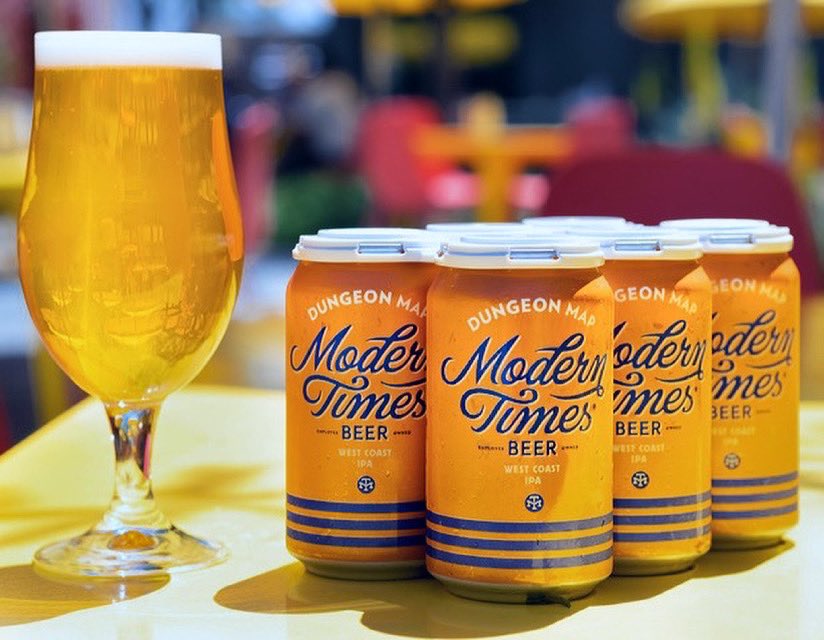 Dungeon Map IPA Joins the Core Lineup at Modern Times | Mashing In
